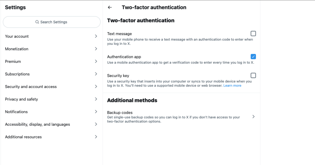Twitter Two-Factor Authentication | TweetDelete