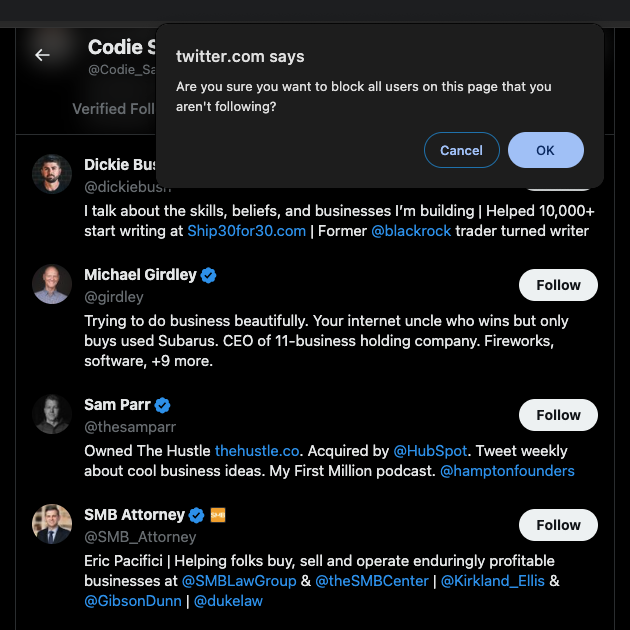 Twitterの大量ブロック｜TweetDelete