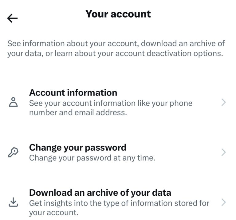 Twitter Export Following List | TweetDelete