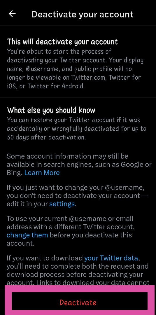 Temporarily Disable Twitter | TweetDelete