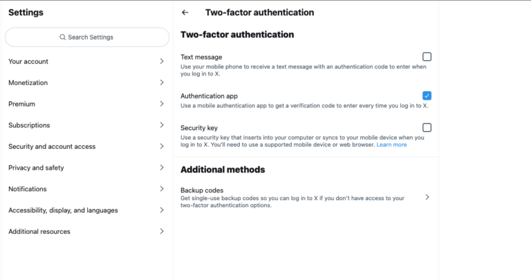 Twitter Two-Factor Authentication | TweetDelete