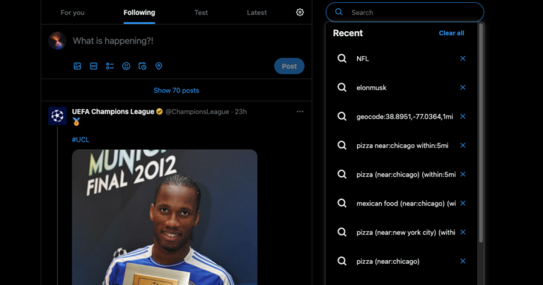 Twitter Location Search | TweetDelete