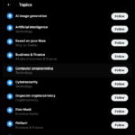 How To Follow Topics on Twitter | TweetDelete