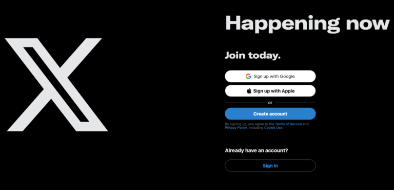 Create a Twitter Account | Join X Today | TweetDelete