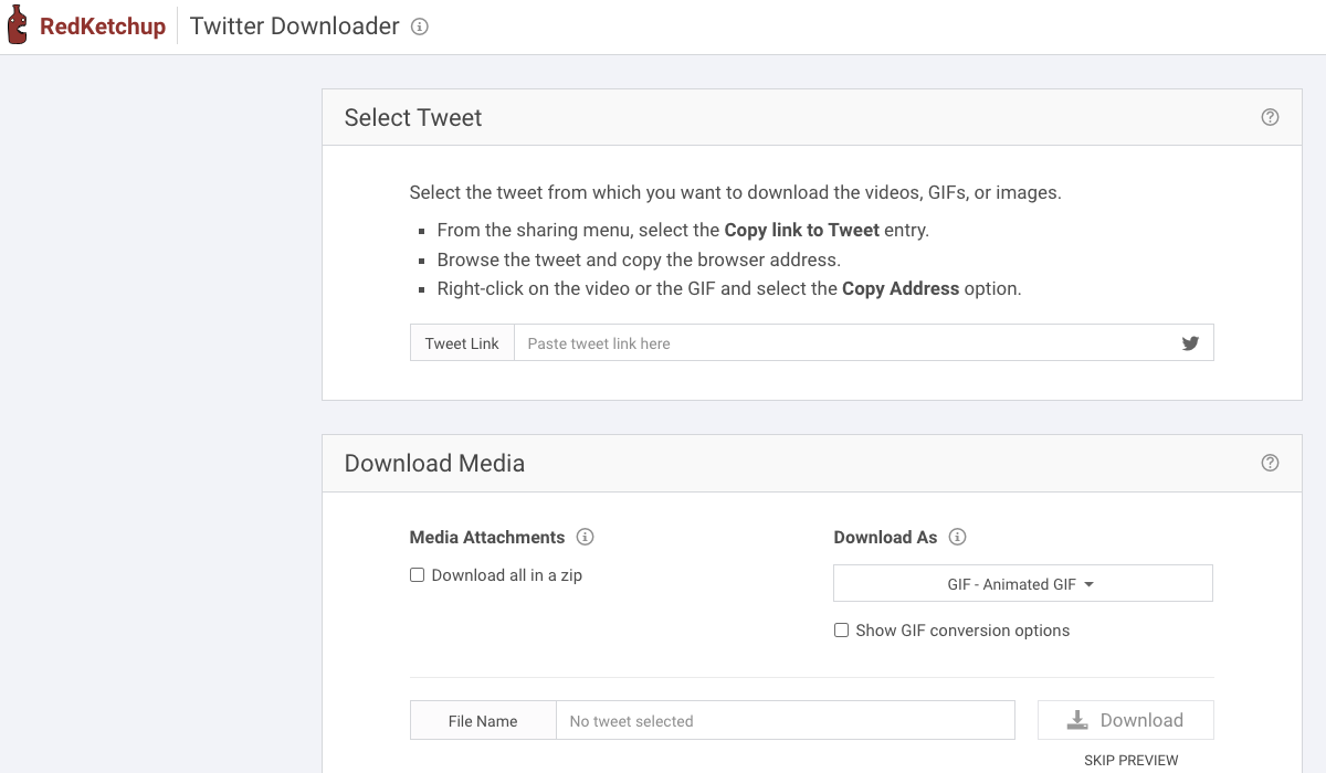 Download Twitter GIF | Save Animated Files | TweetDelete